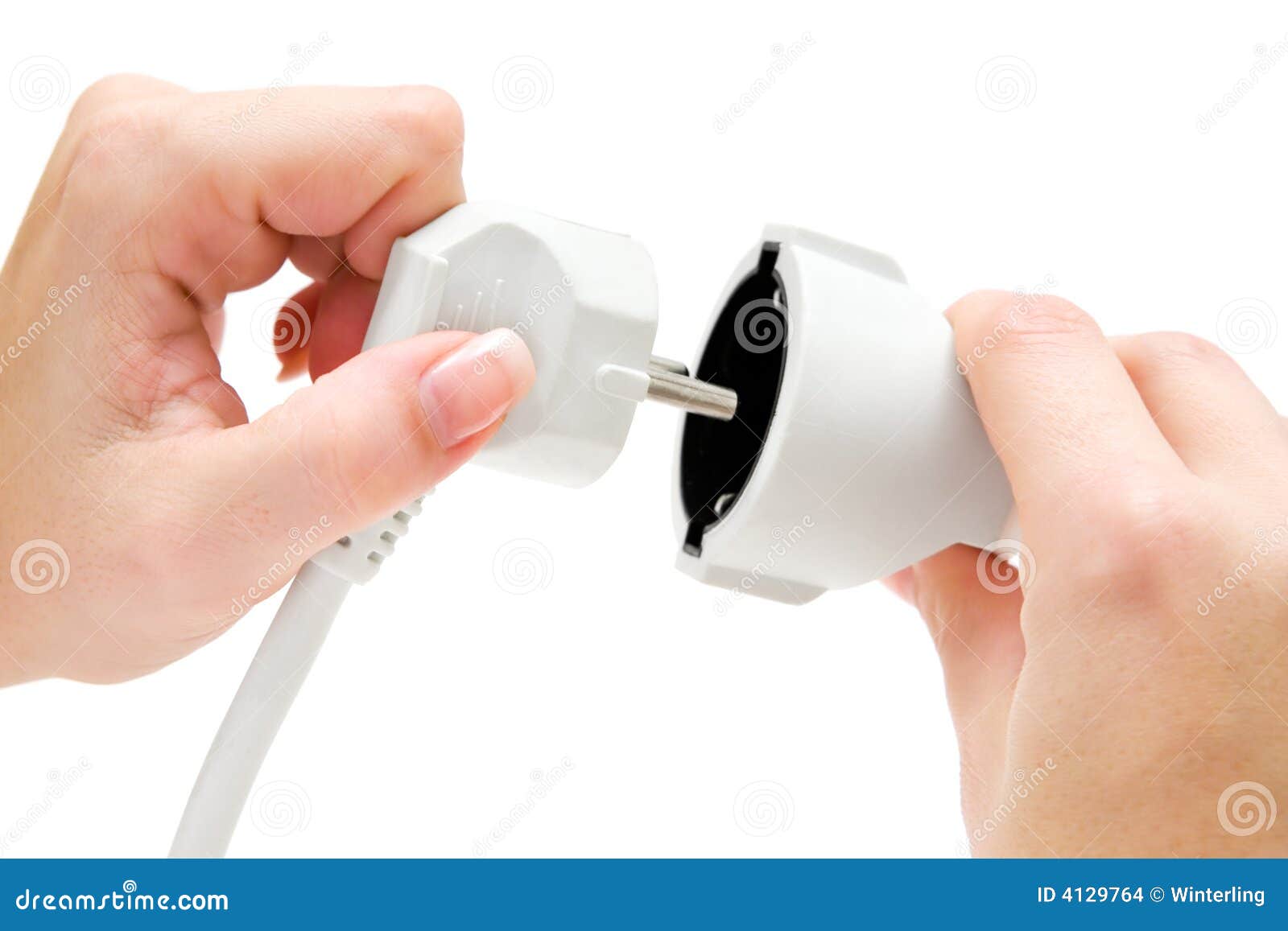 Brancher-Dans photo stock. Image du dispositif, details - 4129764