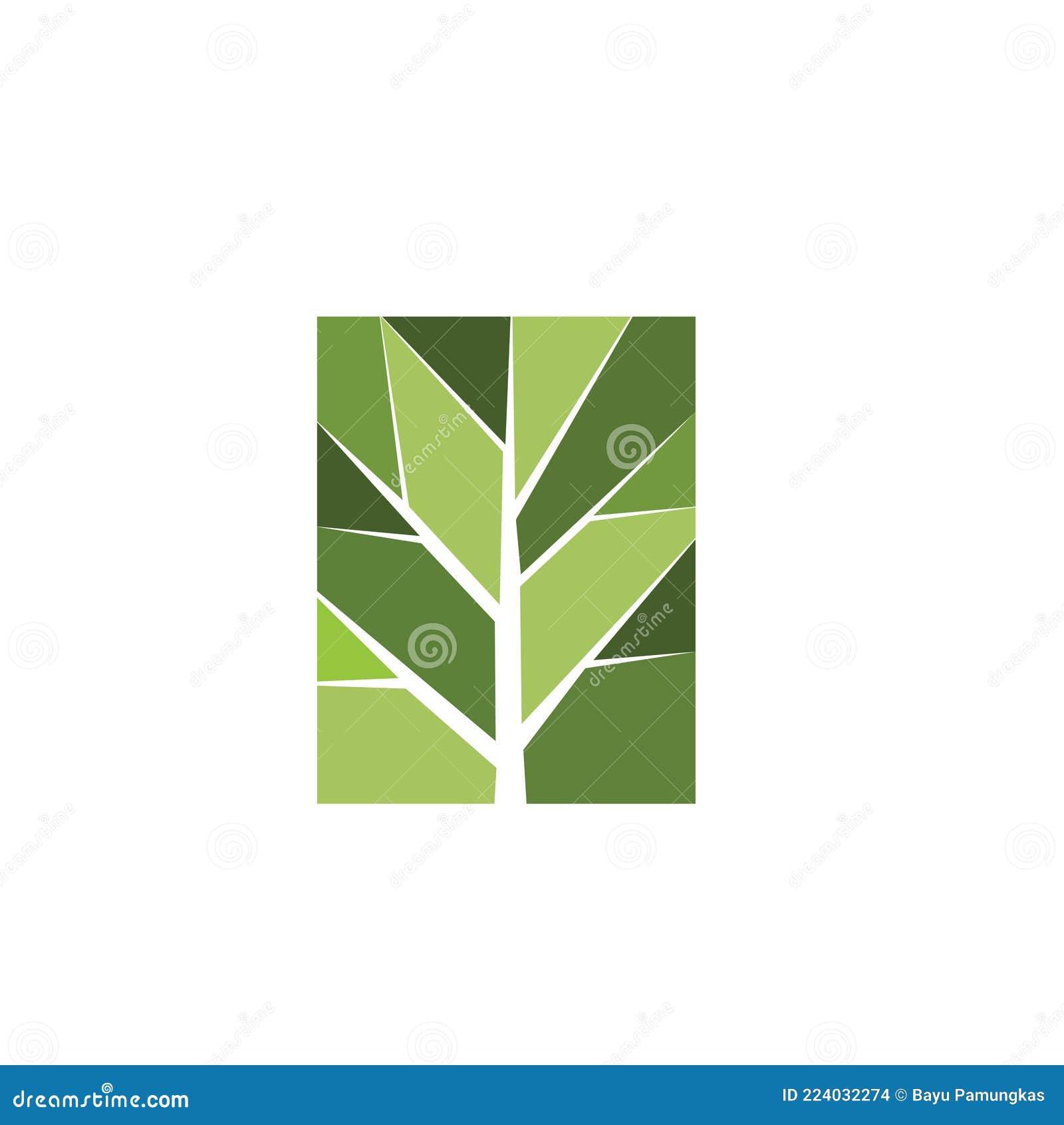 Branches Abstract Leaf Logo Vector Element. Branches Logo Template ...