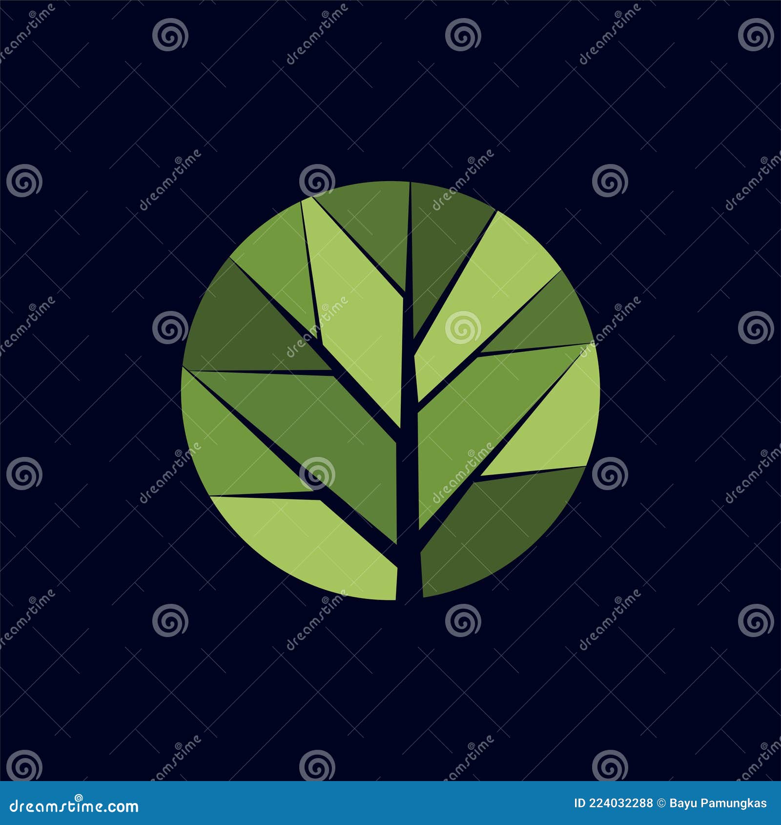 Branches Abstract Leaf Logo Vector Element. Branches Logo Template ...