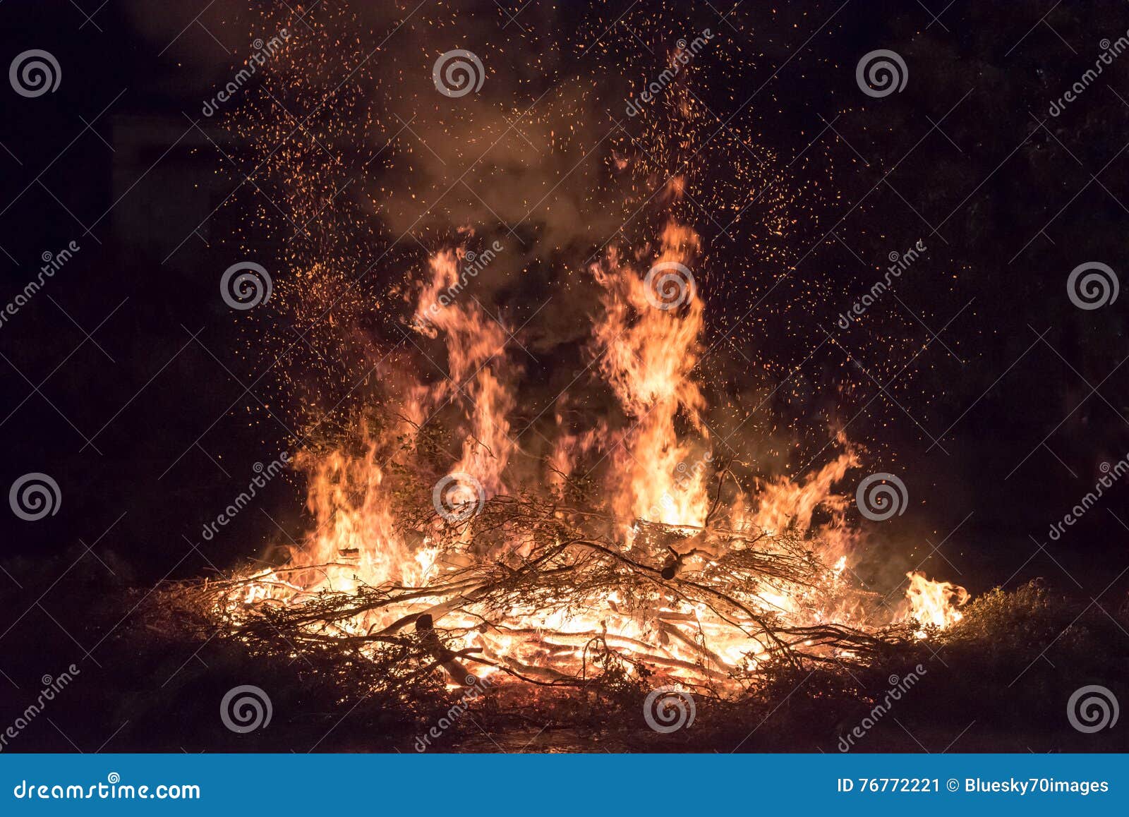 Branches on fire stock image. Image of power, abstract - 76772221