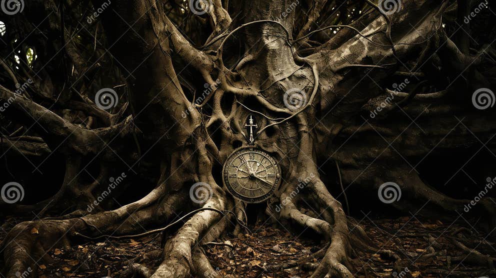 Branches tree compass stock photo. Image of ancient - 340100026