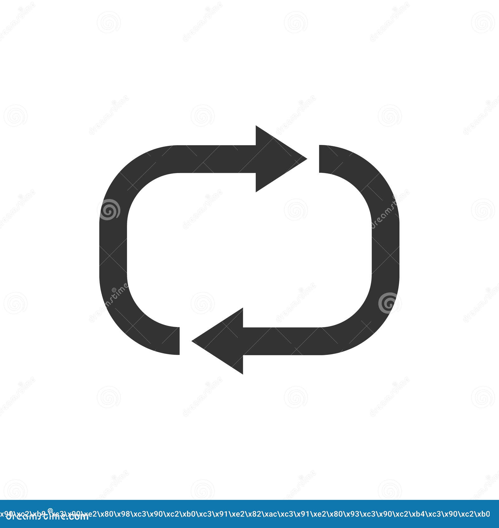 Branching Arrow Flat Vector Icon Isolated on White. Stock Vector ...