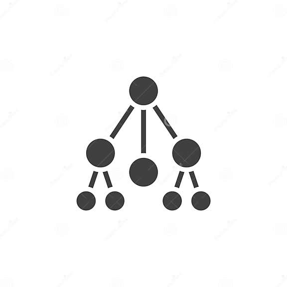 A Branching Diagram with Code Node Vector Icon Stock Vector ...