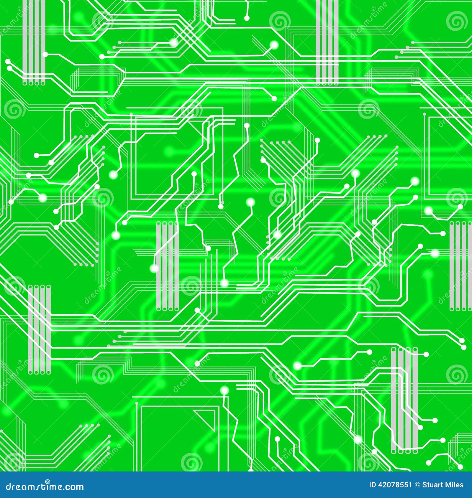 Branching Out Background Shows Information Matrix and Connection Stock ...
