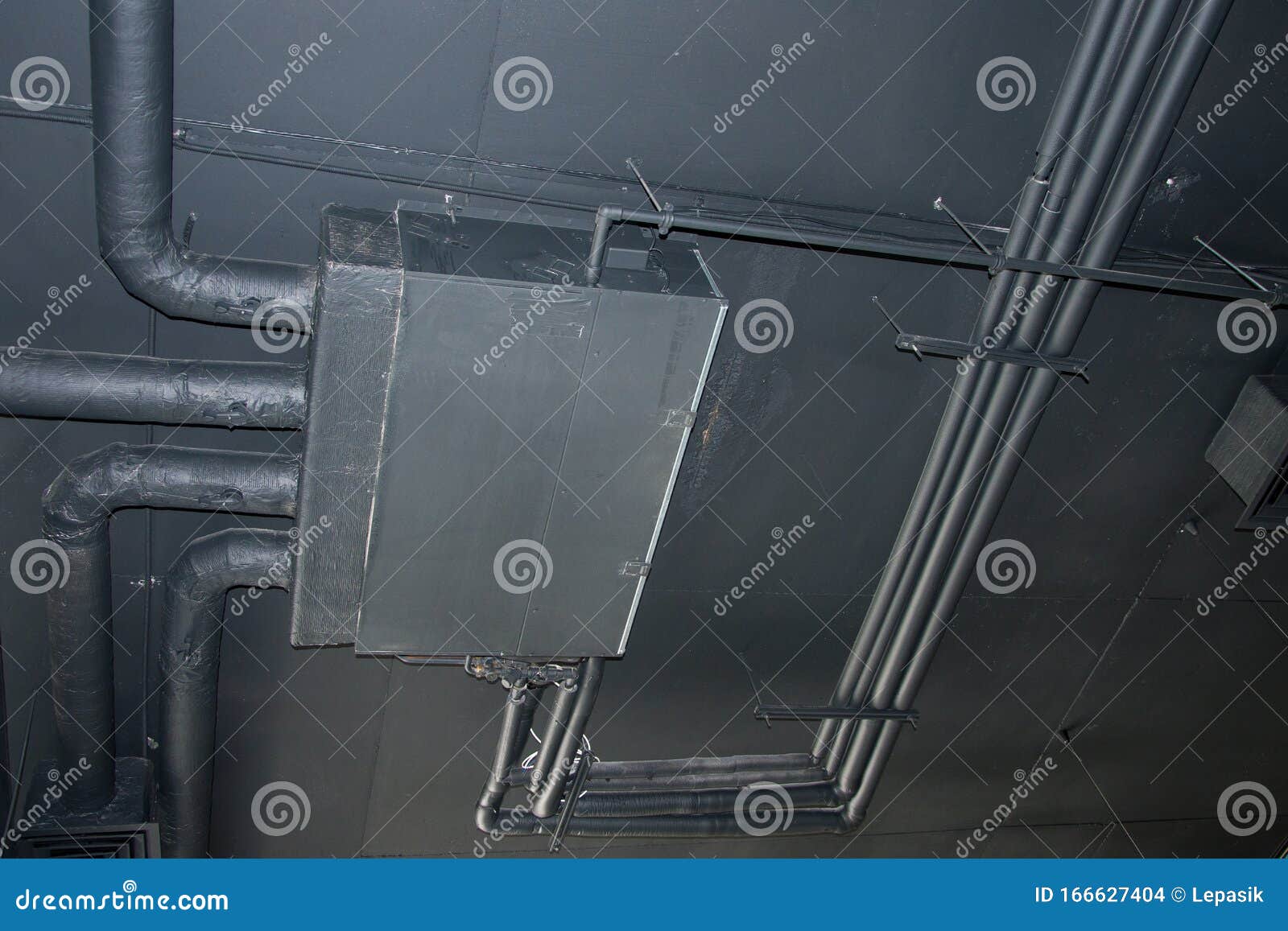 Branching System for Pipes on the Ceiling, Hydraulic Connections in the ...