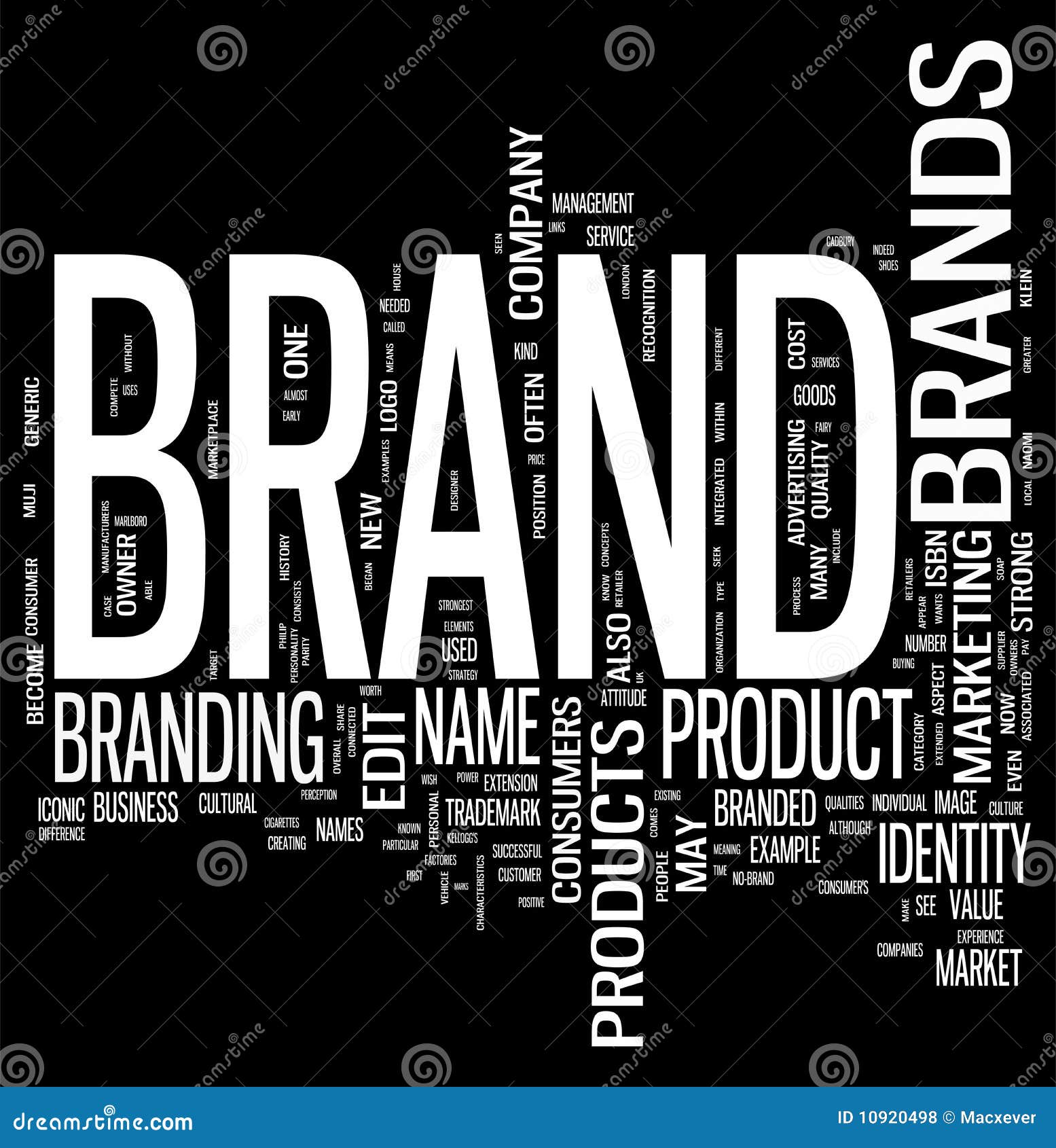 Brand stock illustration. Illustration of cartoon, abstract - 10920498