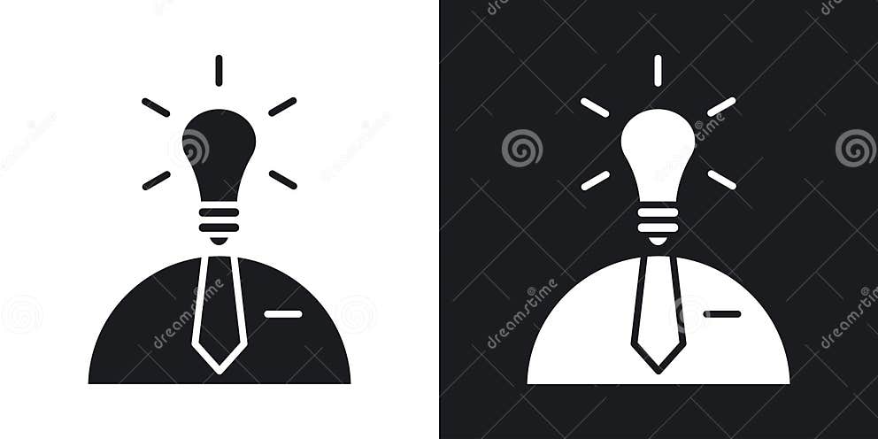 Brand Awareness Thin Line Vector Icon Set Stock Vector - Illustration ...