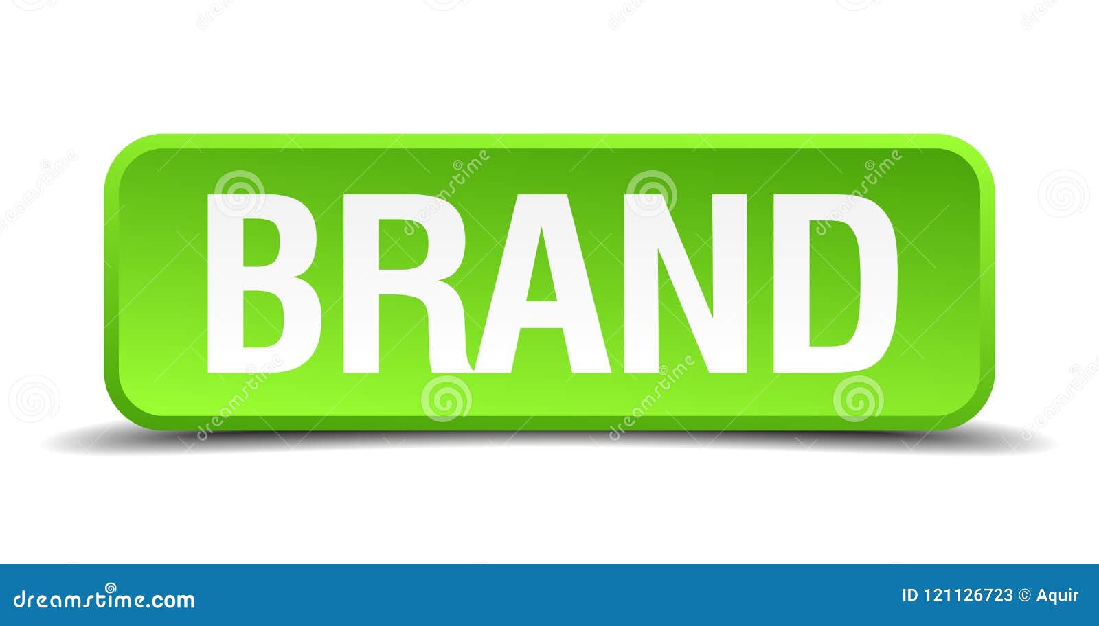 Brand button stock vector. Illustration of template - 121126723