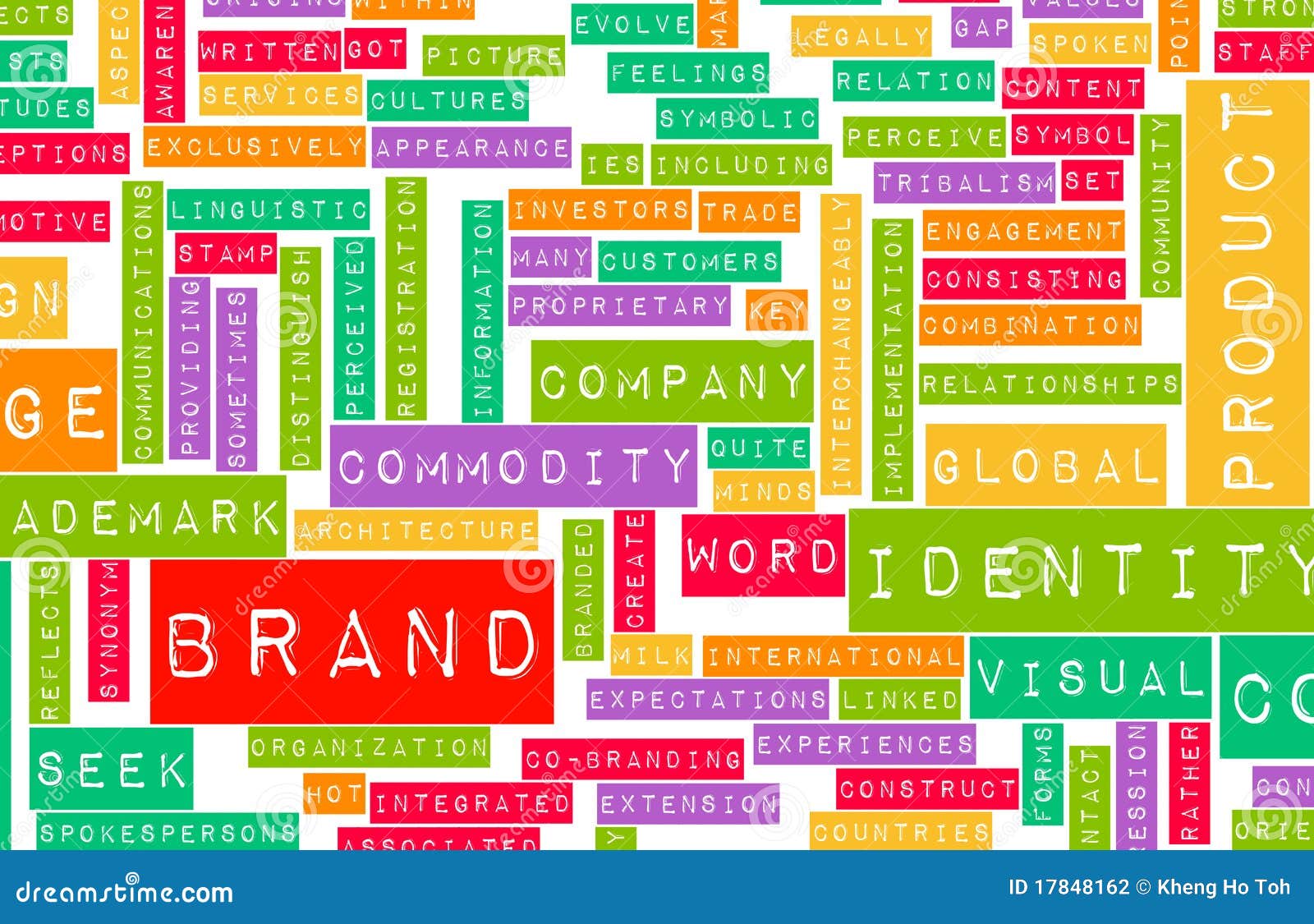 Brand Concept stock illustration. Illustration of brand - 17848162