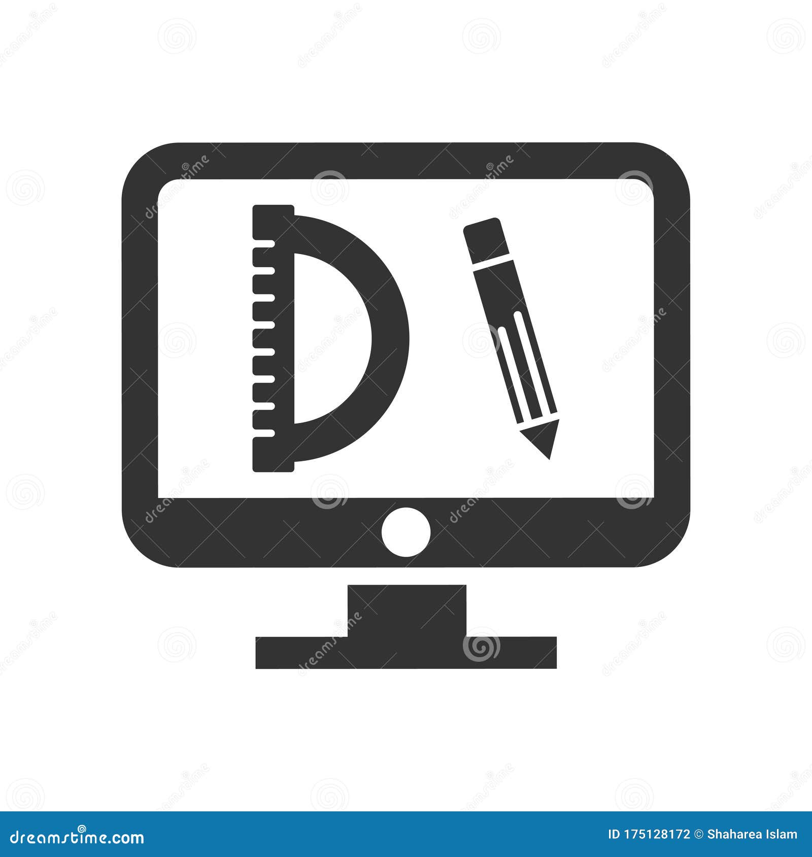 Brand Development Icon stock vector. Illustration of simple - 175128172