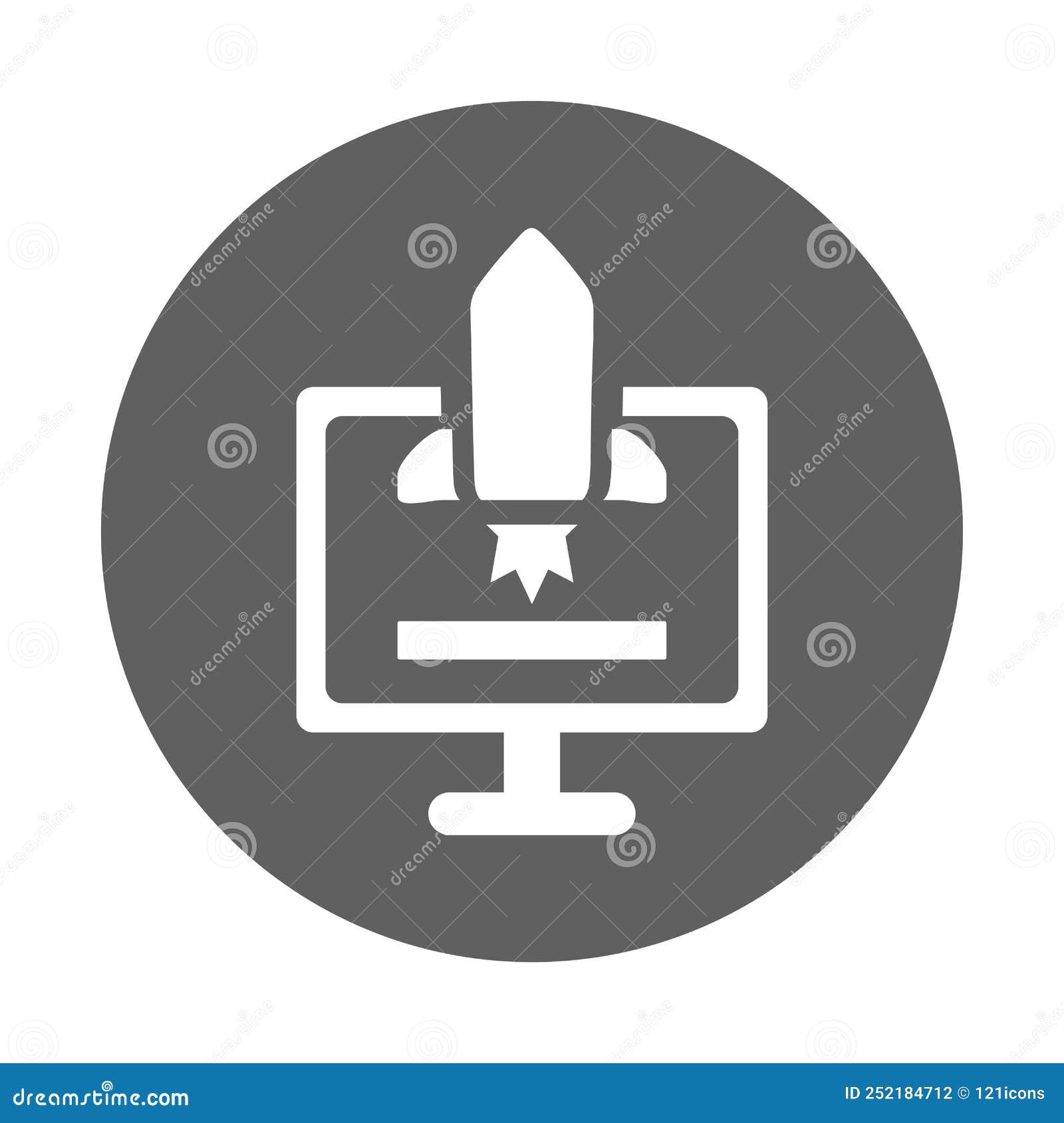 Brand Development Icon. Gray Vector Graphics Stock Vector ...