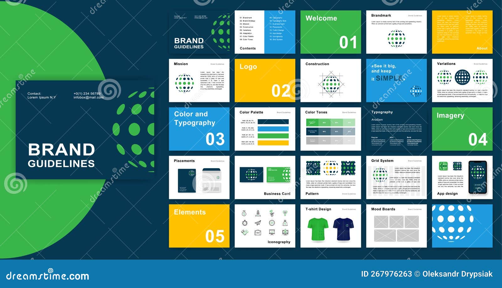Brand Guidelines Template. Logo Guide Book. Corporate Identity ... Brand Guidelines Template. Logo Guide Book. Corporate Identity ...
