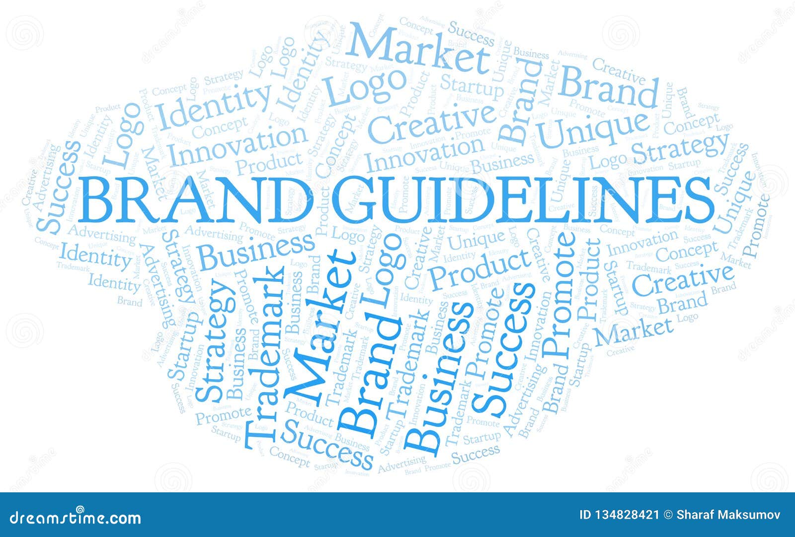 Red Brand Guidelines Template. Brand Manual Presentation In A4 Size ...