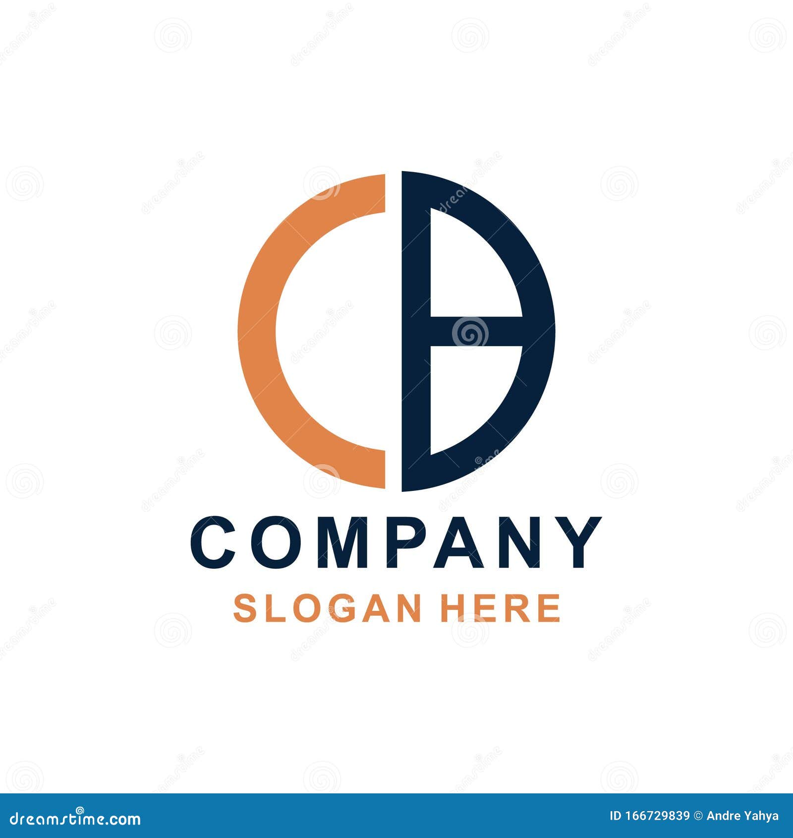 Brand logo, letter c,b stock illustration. Illustration of abstract ...