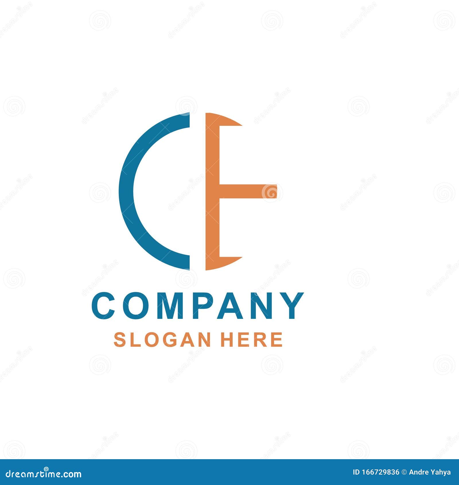 Brand logo, letter c,e stock illustration. Illustration of typography ...