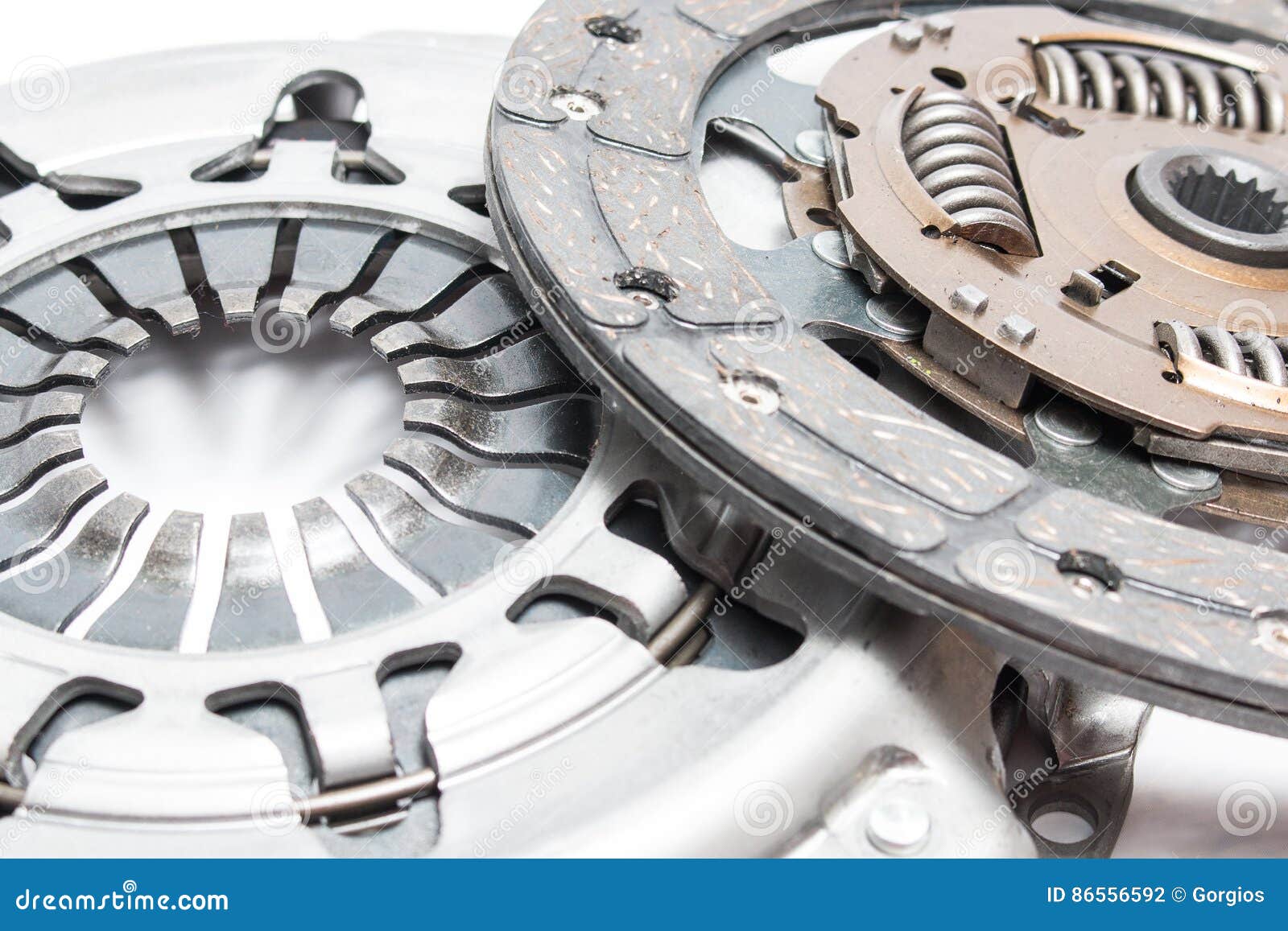 Brand New Clutch Kit on the White Background Stock Photo - Image of ...