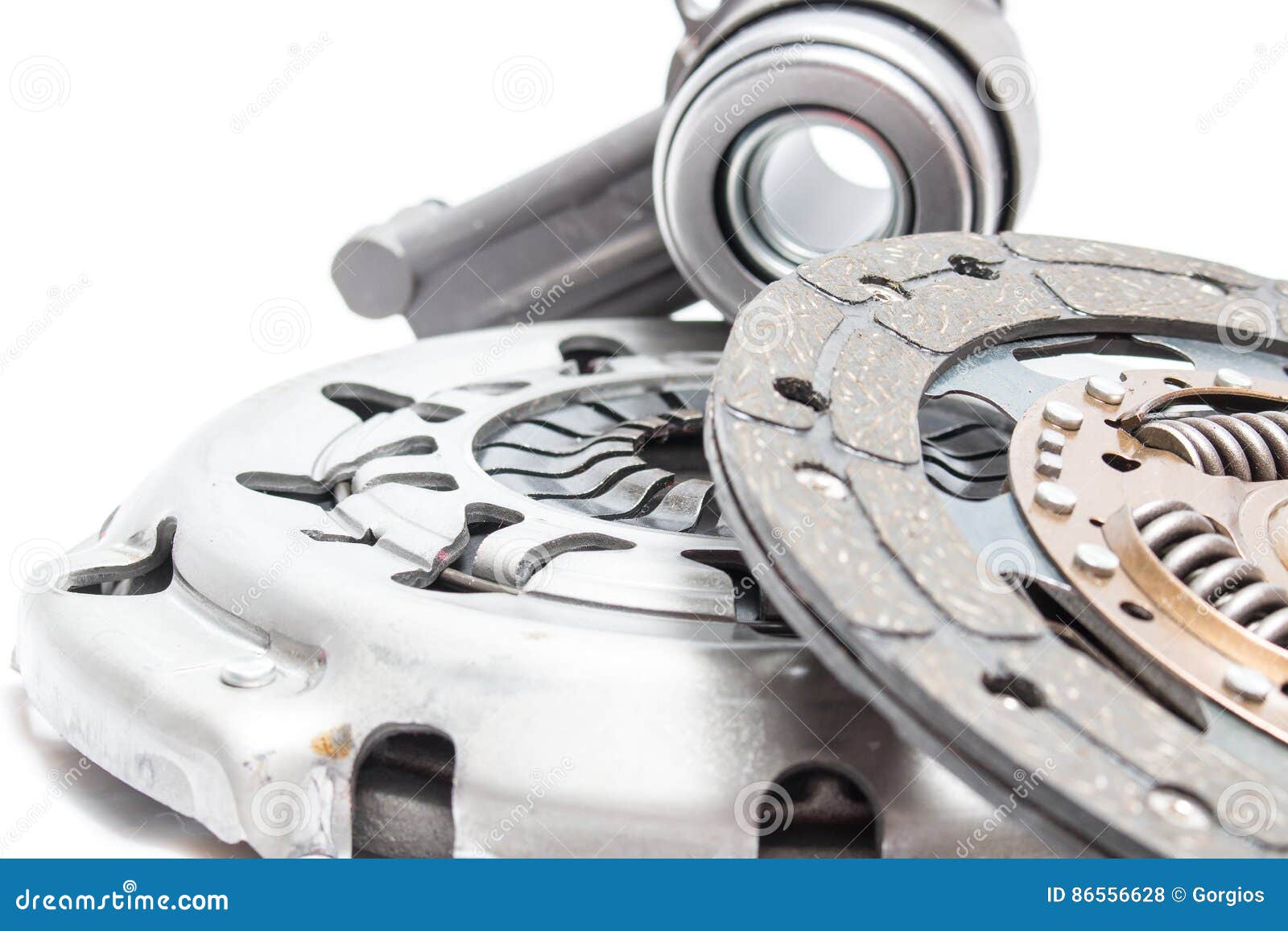 Brand New Clutch Kit on the White Background Stock Photo - Image of ...