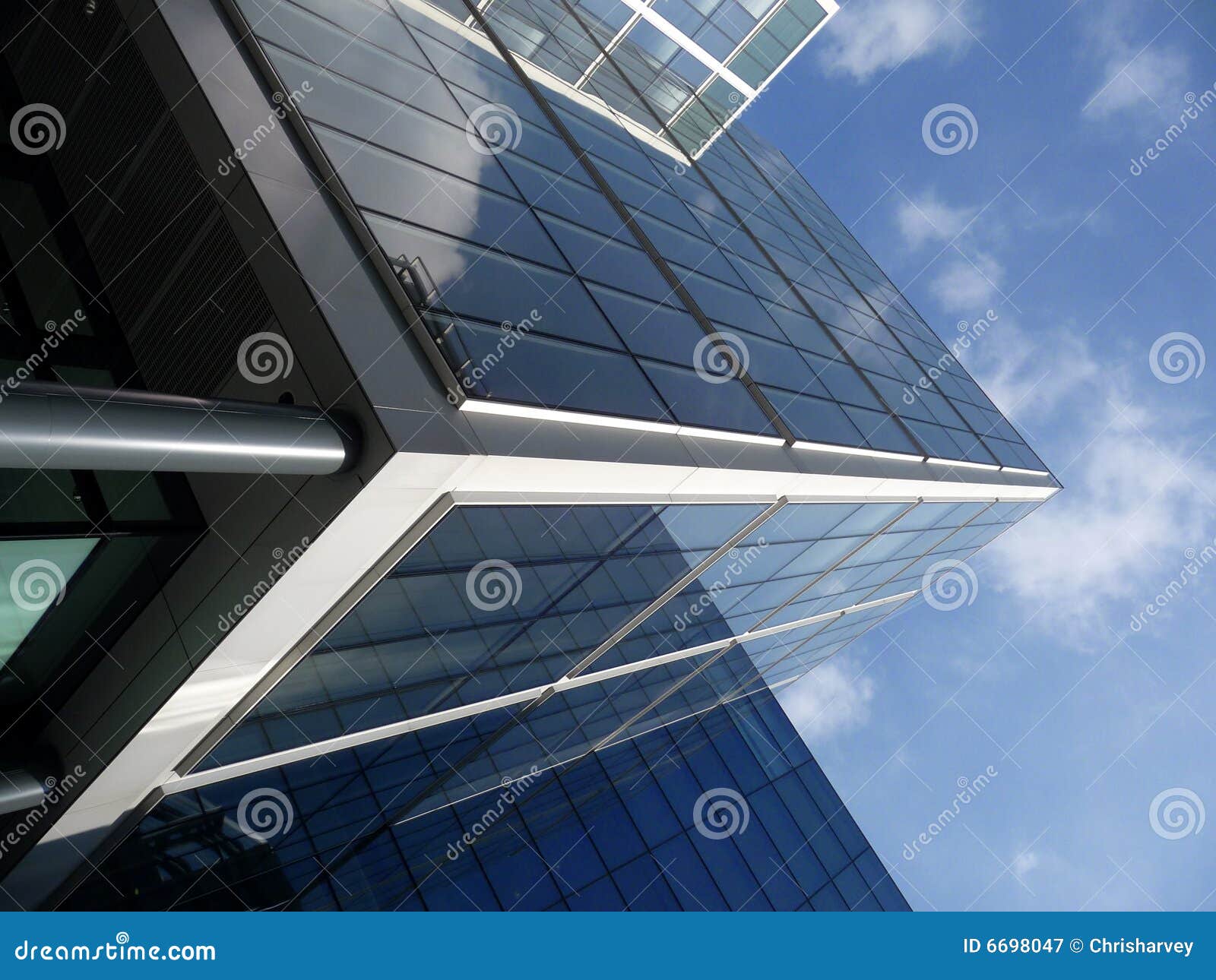 Brand New Modern Glass Building Stock Image - Image of design ...