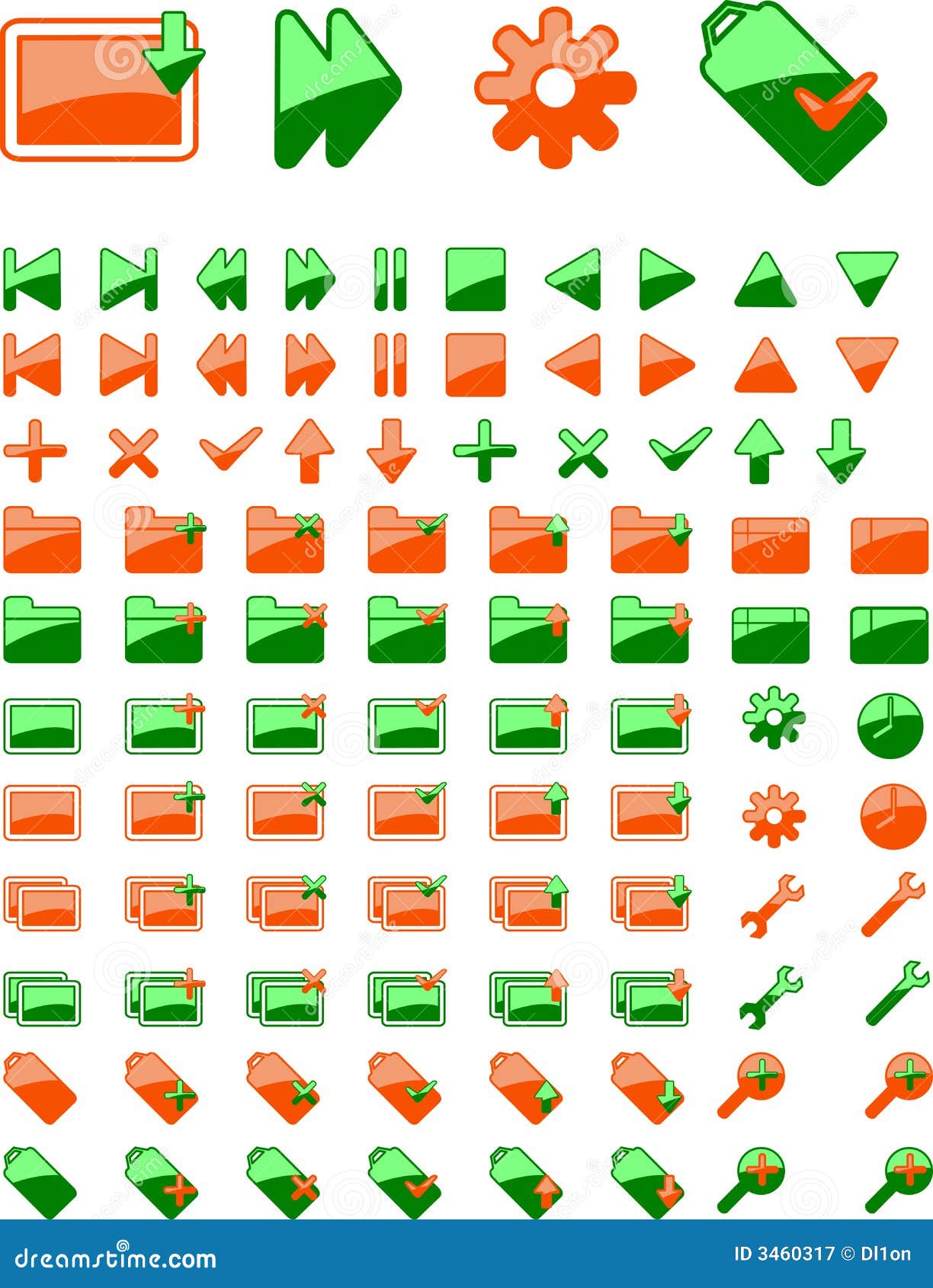 Brand New Web Icon. Part I. Stock Vector - Illustration of commerce ...