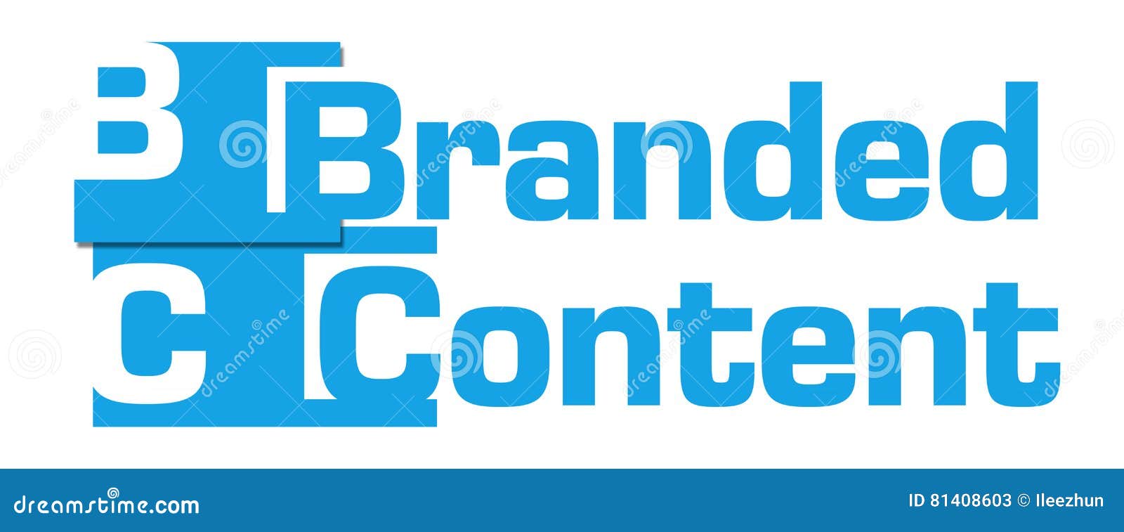 Branded Content Infographics Linear Icons Collection Royalty-Free Stock ...