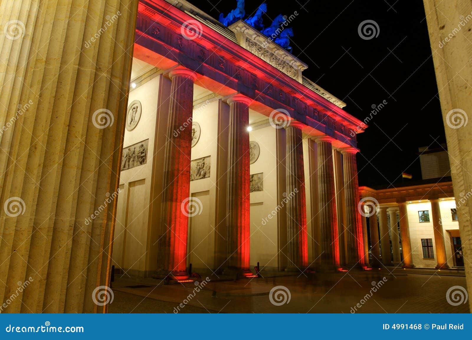 Brandenberg Gate Berlin stock photo. Image of germany - 4991468