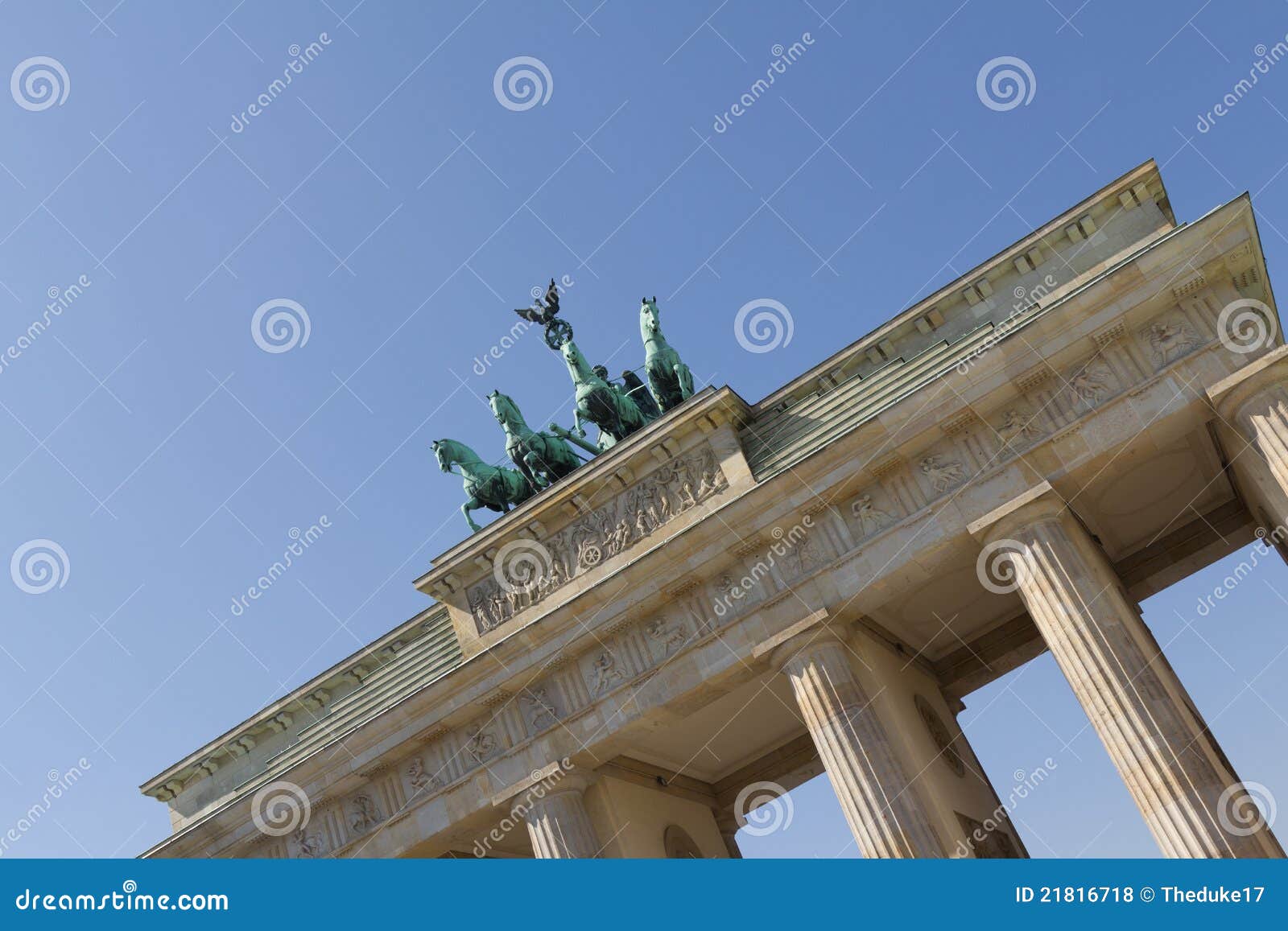 Brandenburg gate stock photo. Image of brandenburger - 21816718