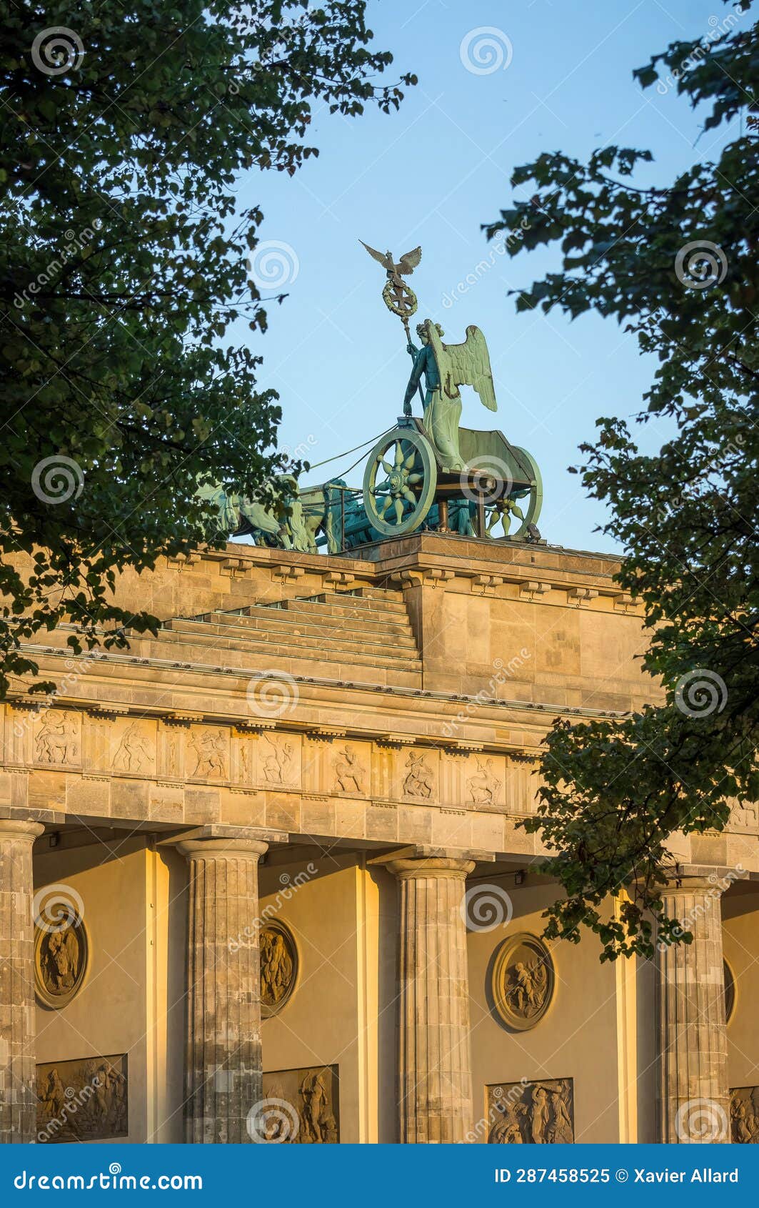 Brandenburg Gate in Berlin, Germany Stock Image - Image of gate ...