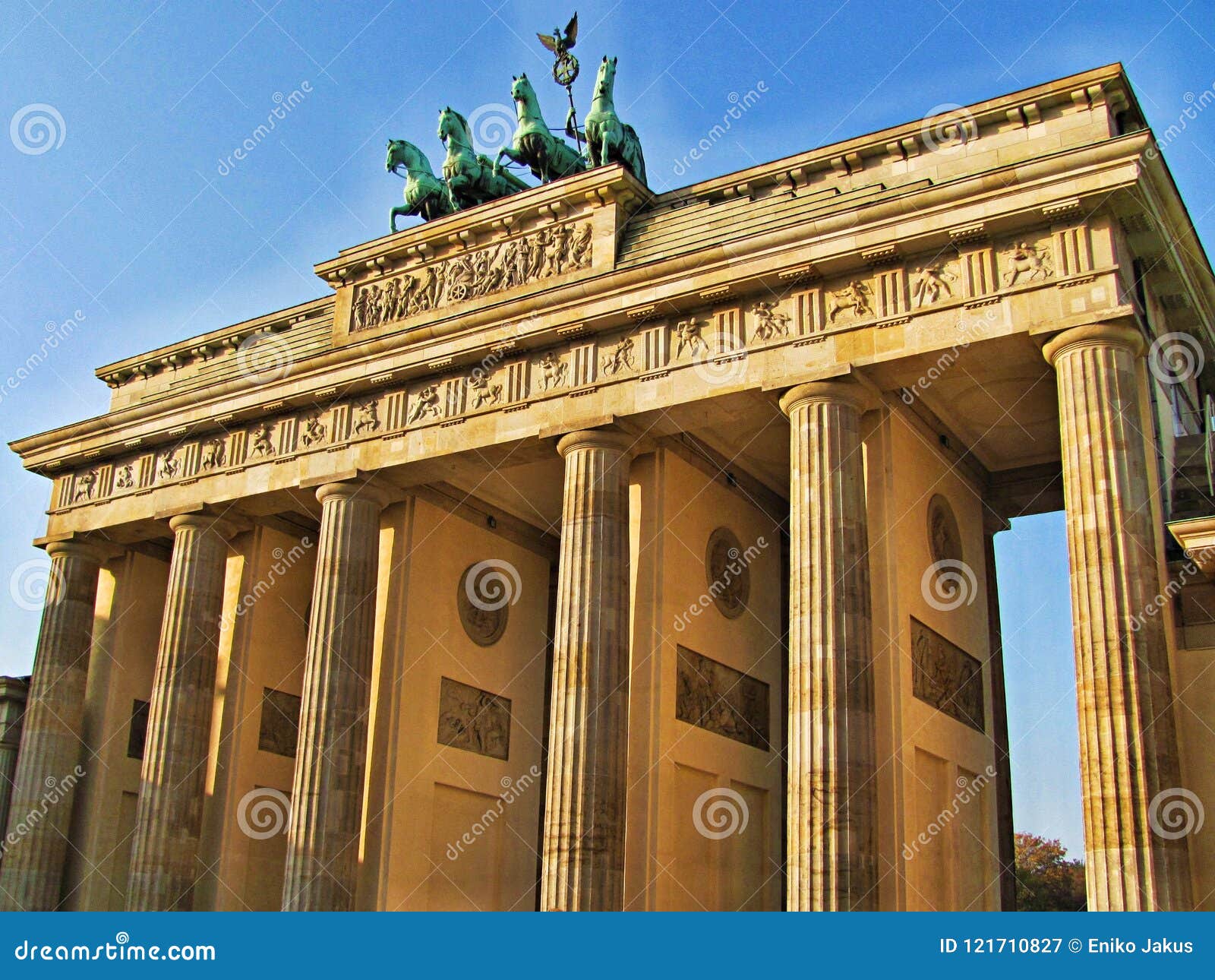Brandenburger Gate in Berlin, Germany Stock Image - Image of background ...