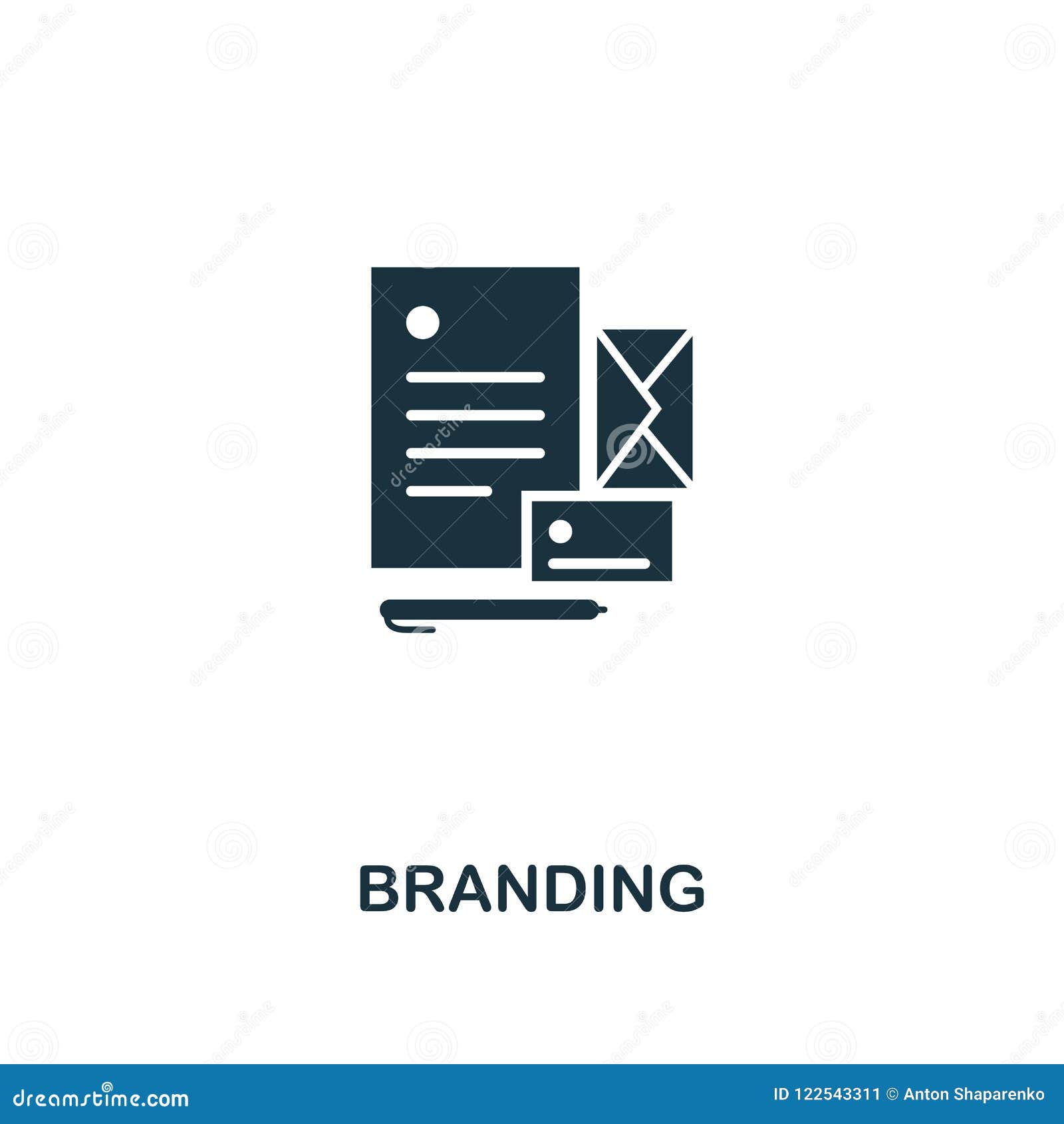 Branding Creative Icon. Simple Element Illustration. Branding Concept ...