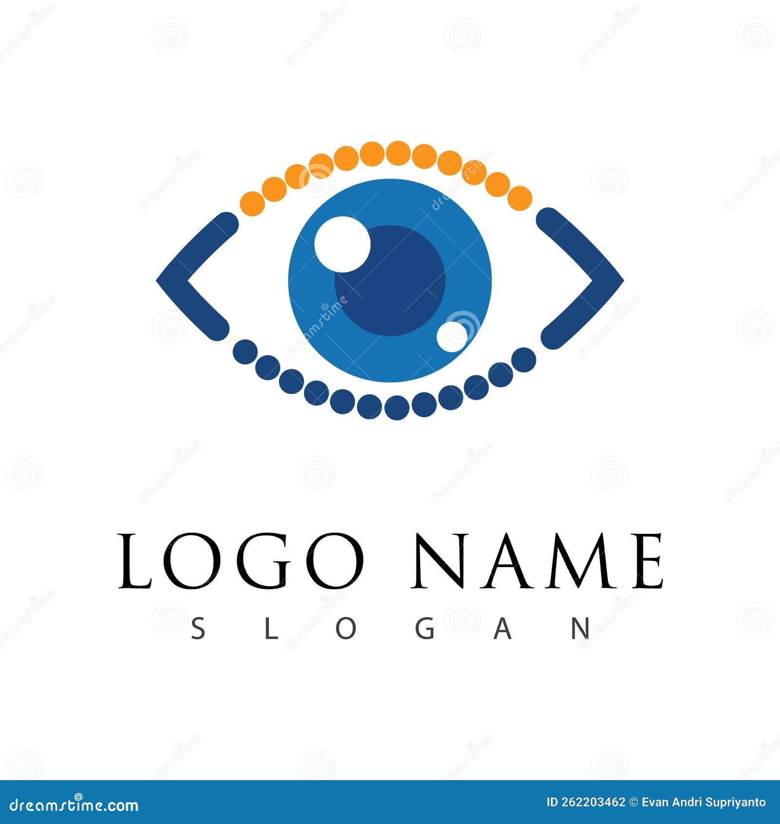 Branding Identity Corporate Eye Care Vector Logo Design Stock ...