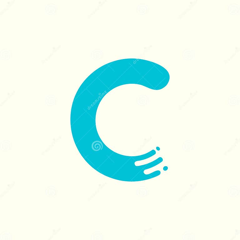 Network Technology and Science Logo Letter C Stock Vector ...