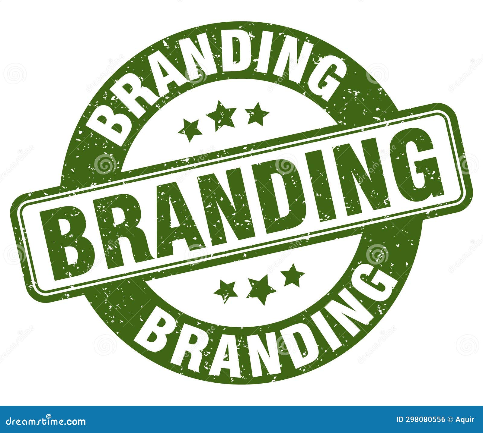 Branding Stamp. Branding Label. Round Grunge Sign Stock Vector ...