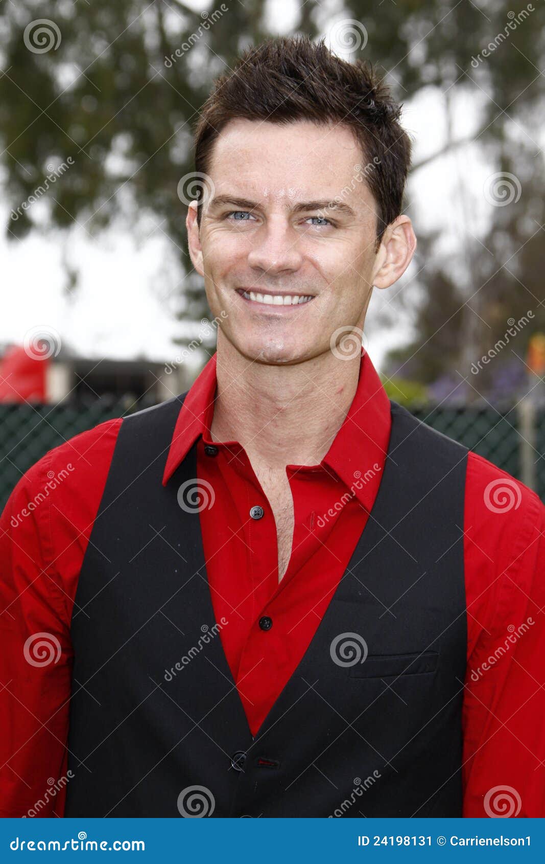 Brandon Johnson, Elizabeth Glaser Editorial Photo - Image of brandon ...