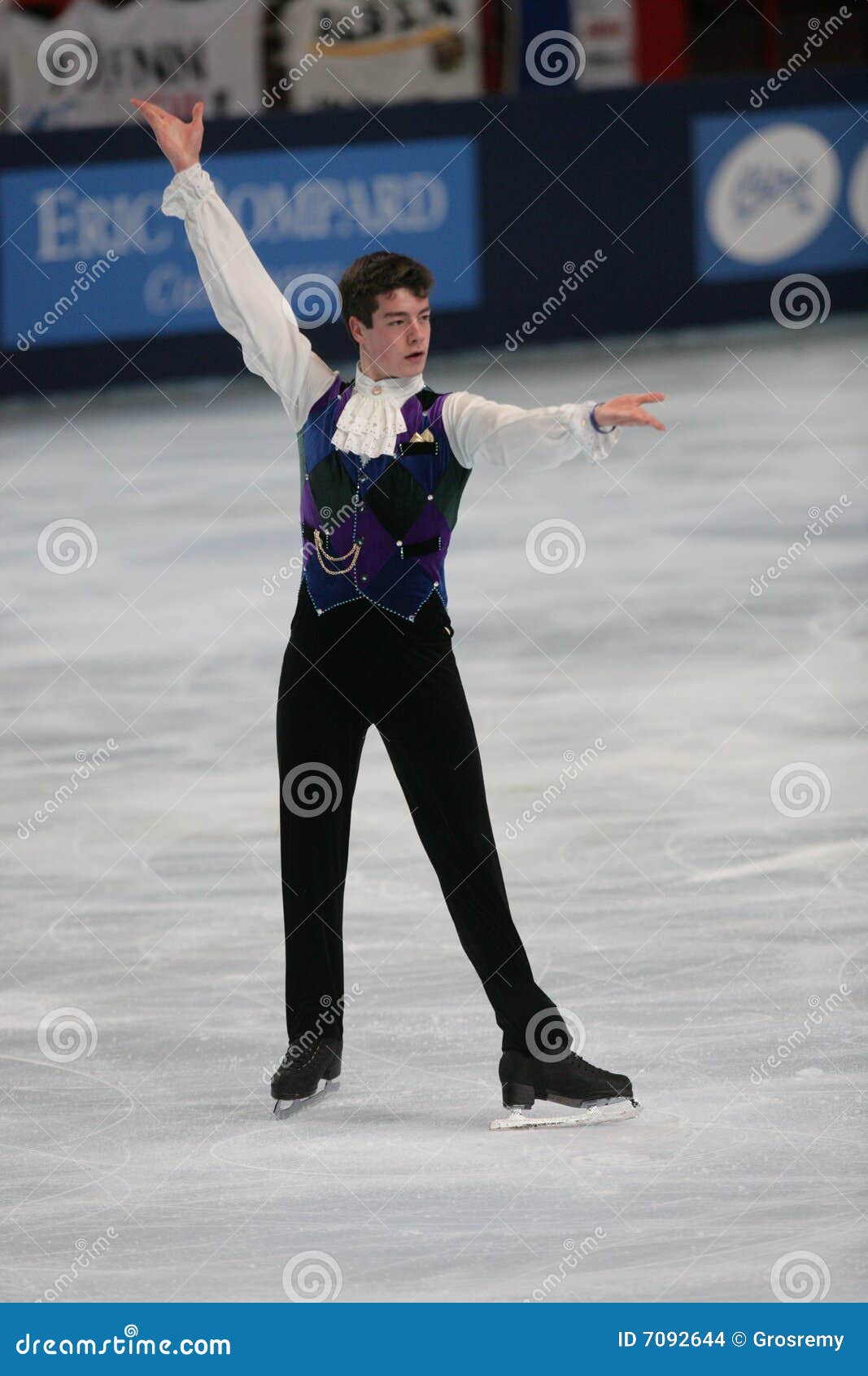BRANDON MROZ editorial stock image. Image of program, skating - 7092644