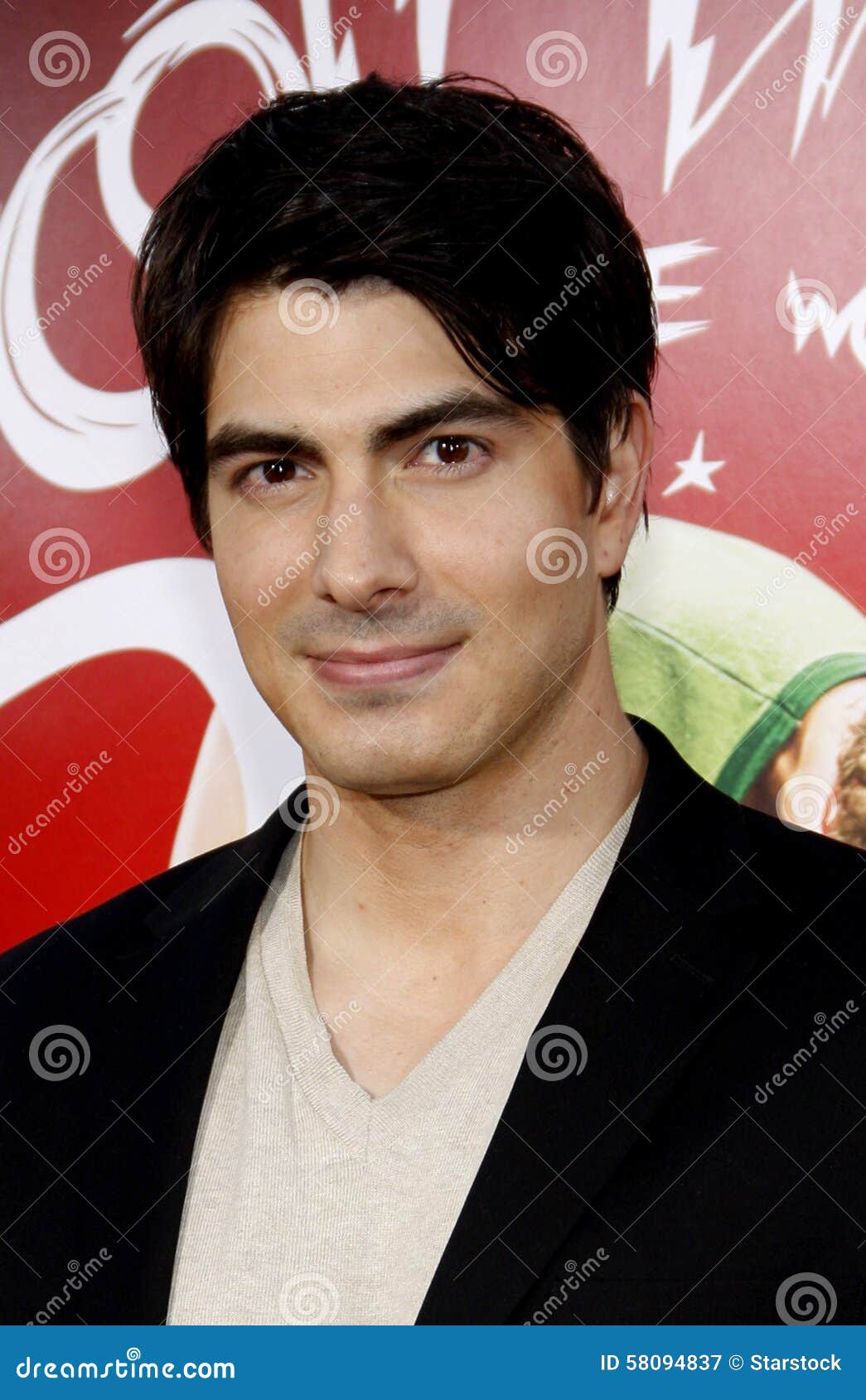 Brandon Routh fotografía editorial. Imagen de estrella - 58094837