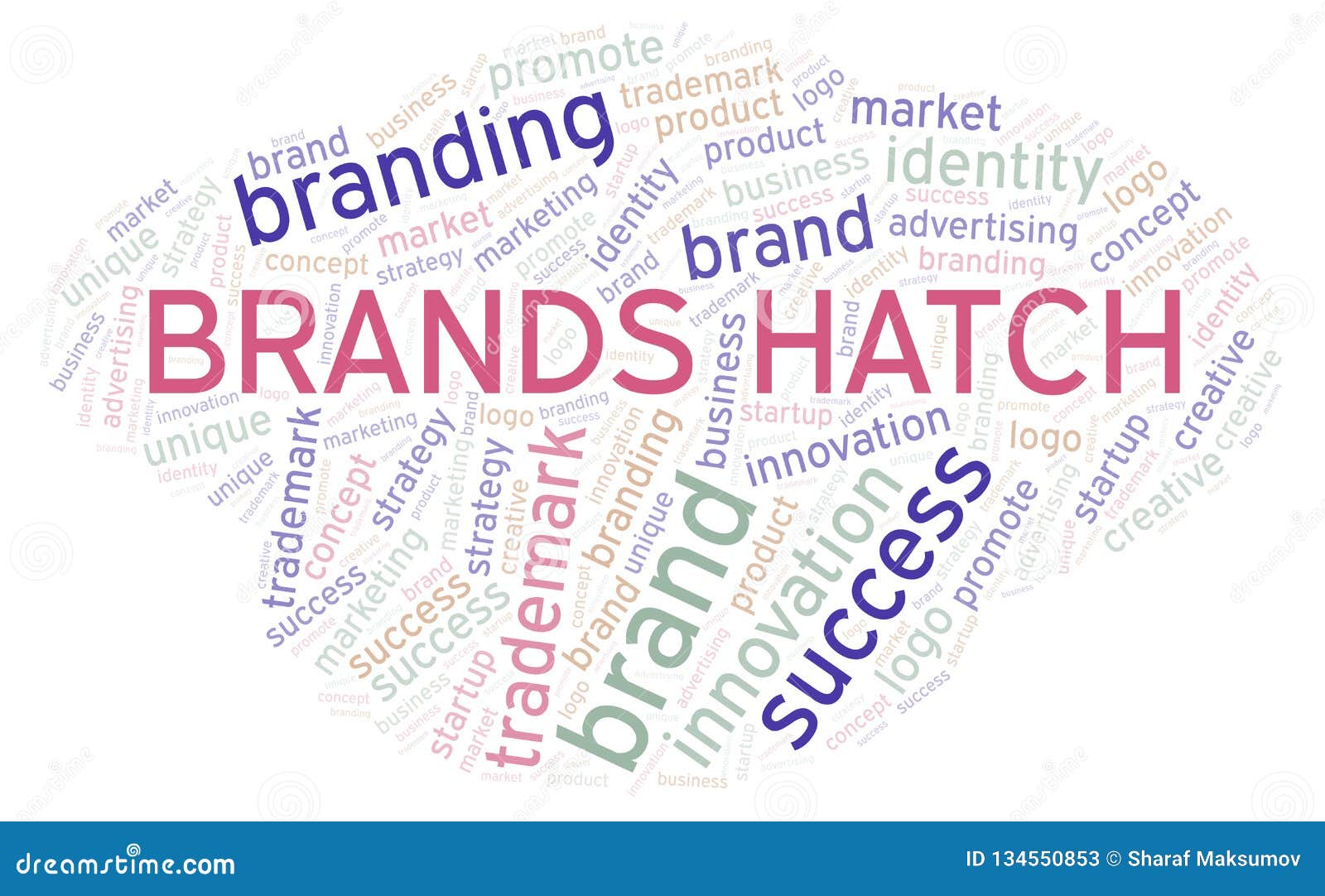 Brands Hatch word cloud stock illustration. Illustration of trademark ...