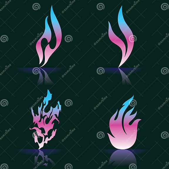 Brandsymboler stock illustrationer. Illustration av varmt - 14722669