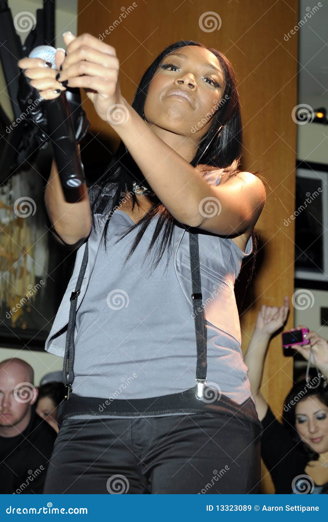 Brandy performing live. editorial stock image. Image of performer ...