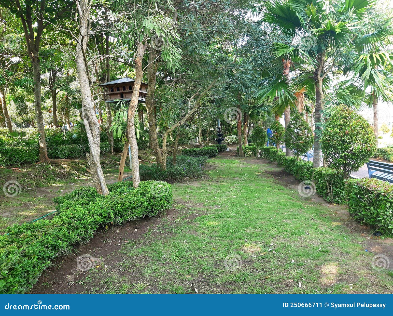 Brantas Park, Kediri City, East Java, Indonesia Stock Image - Image of ...