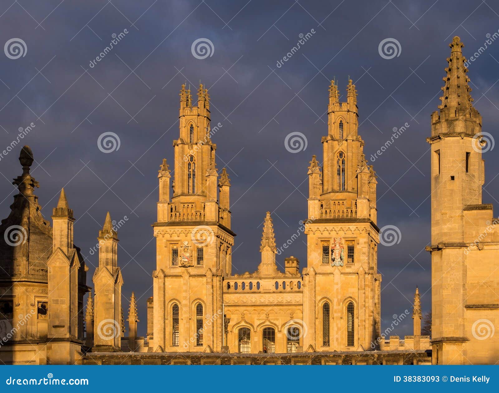 Brasenose College, Oxford University. Stock Image - Image of learning ...