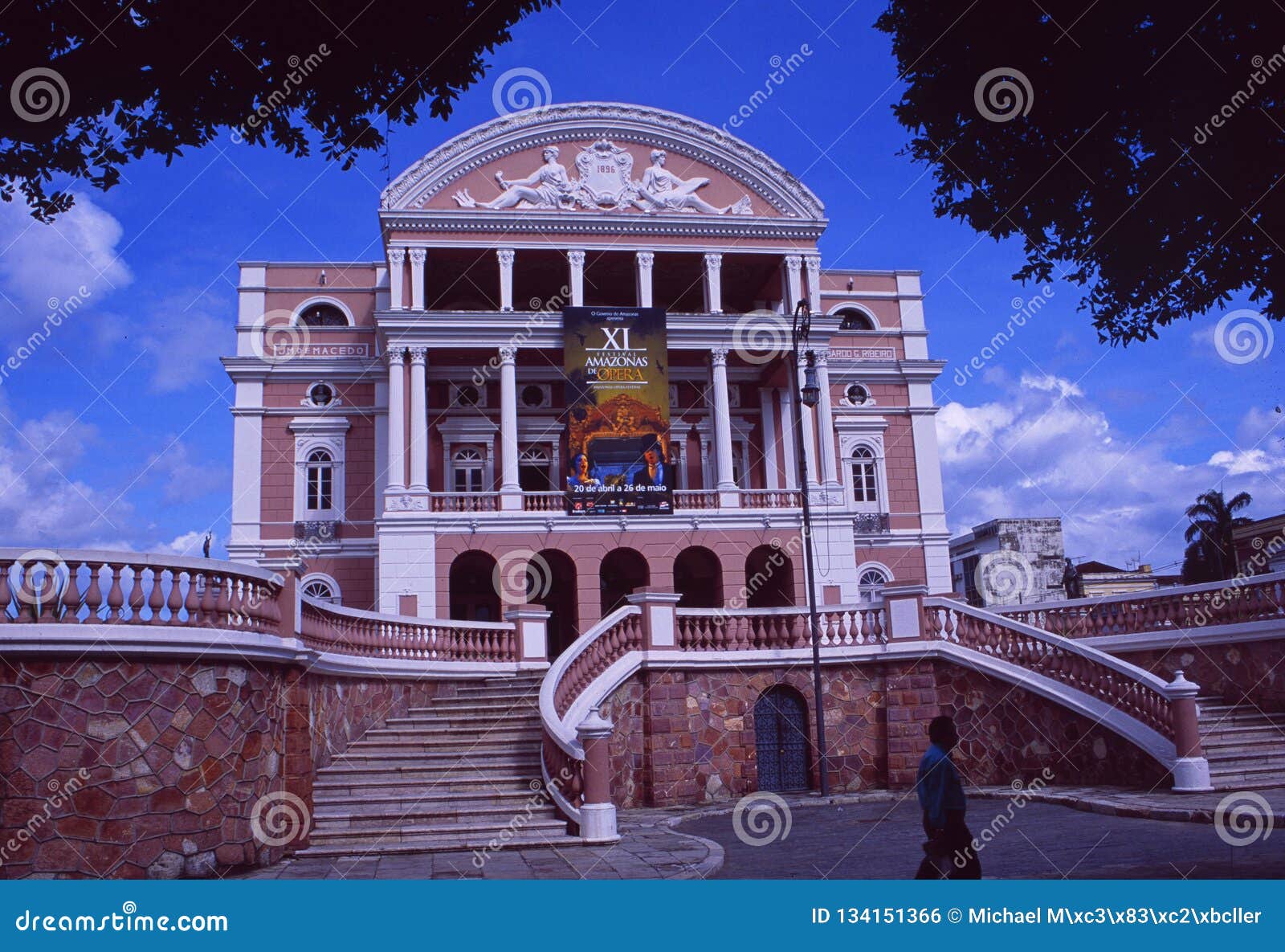 Brasil: Opera de Manaus foto editorial. Imagem de turismo - 134151366