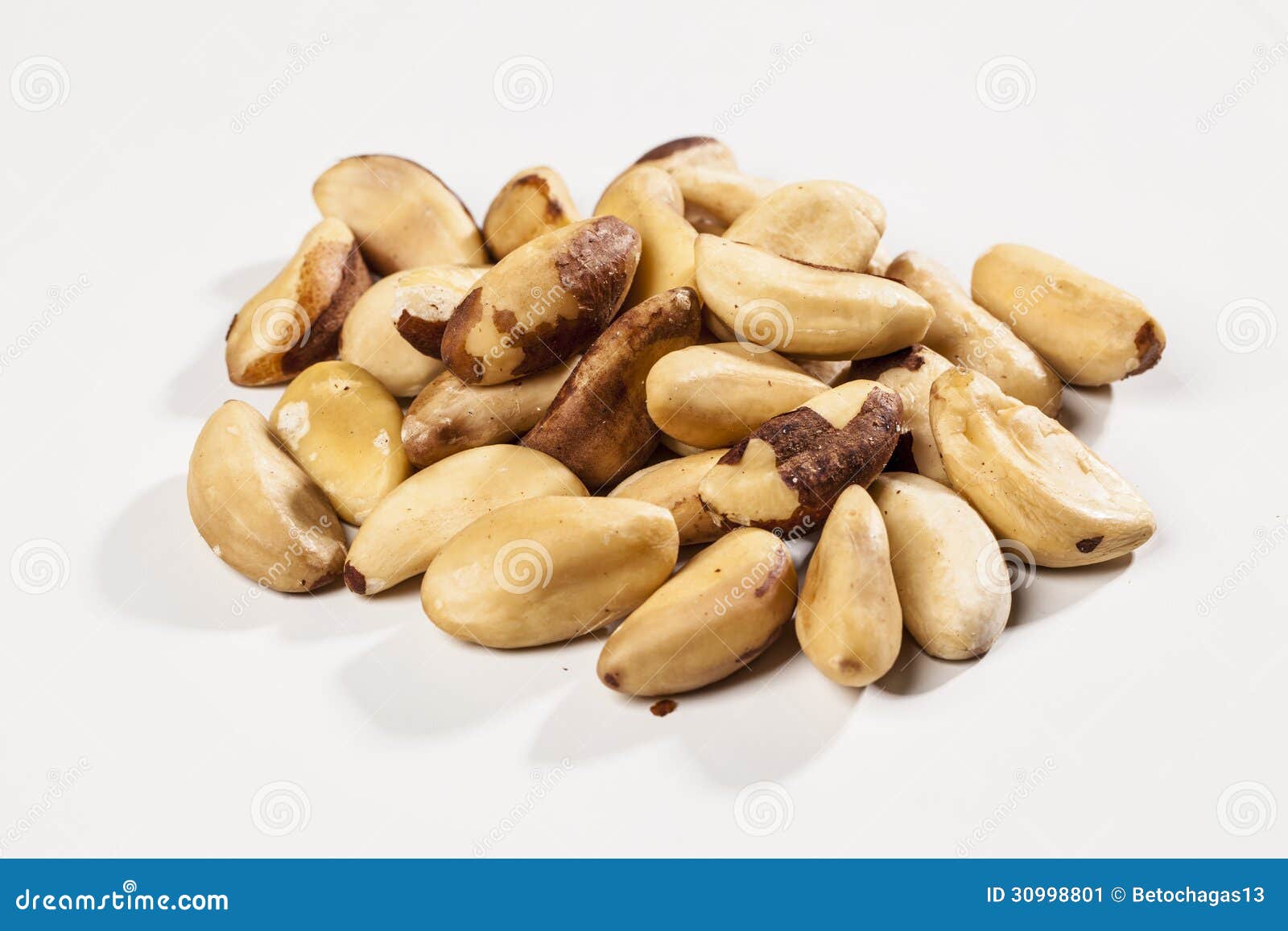 Brasilianische Nuss stockbild. Bild von trocken, organisch - 30998801