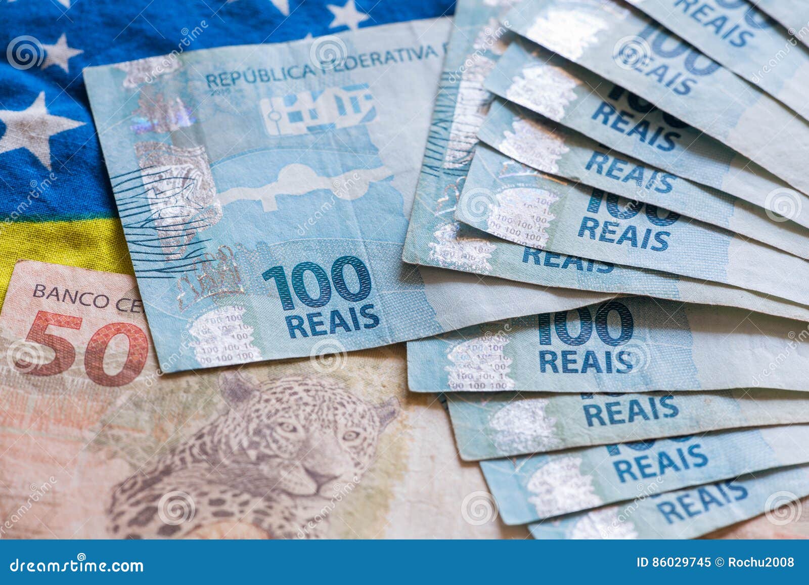Brasilien-Geld/-Reais stockbild. Bild von wirtschaftlichkeit - 86029745