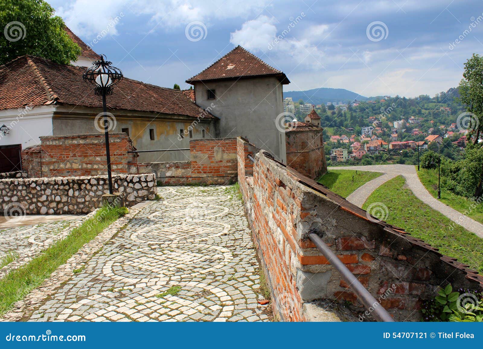 Brasov Citadel, Romania editorial photo. Image of transylvania - 54707121