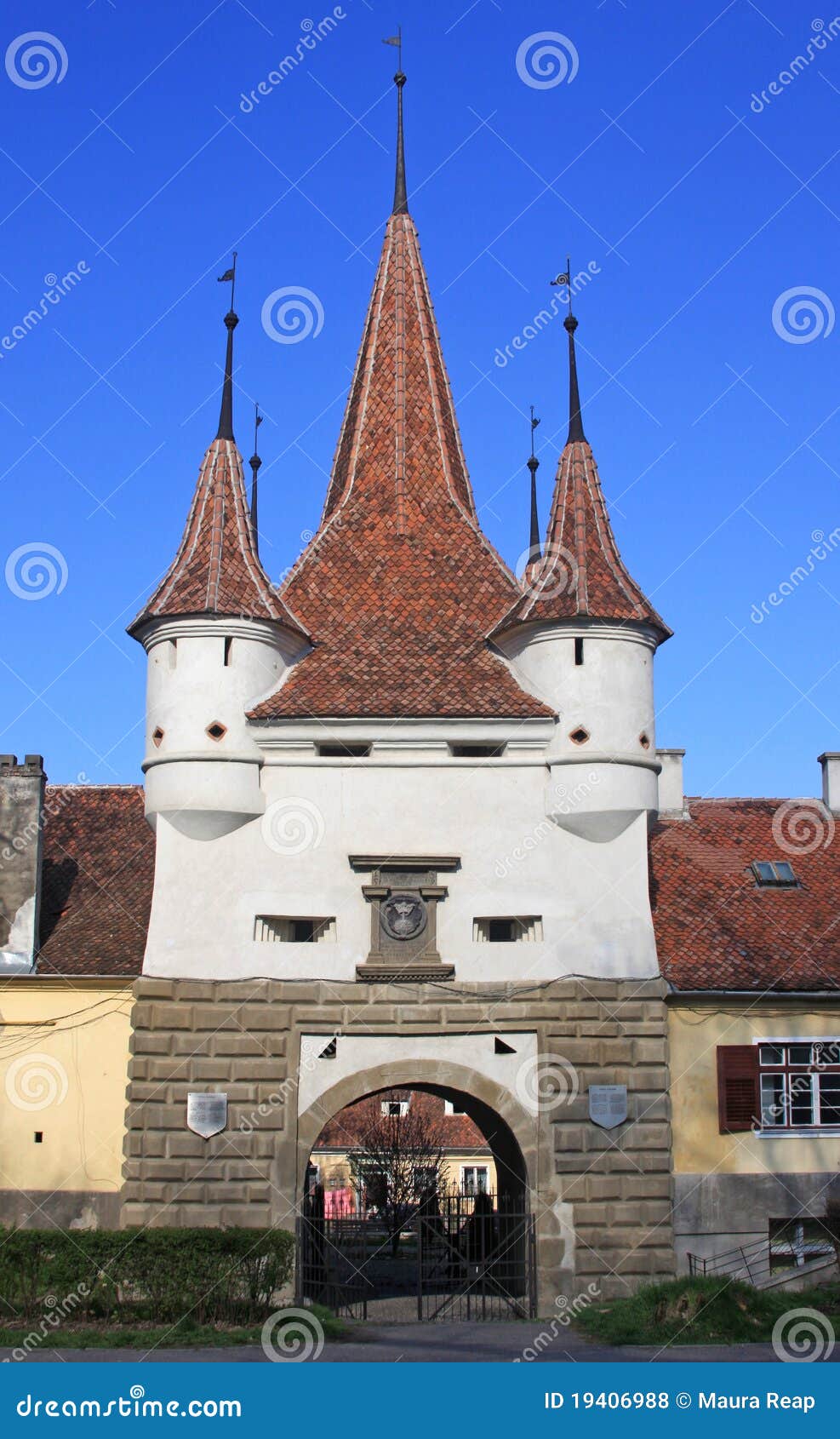 Brasov City Gate stock photo. Image of gate, medieval - 19406988