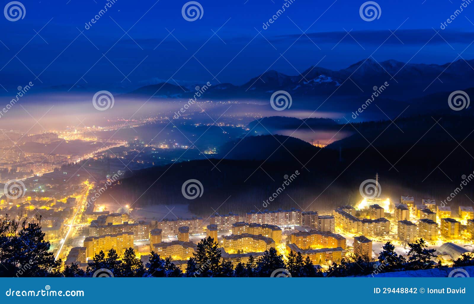 Brasov overview stock photo. Image of european, panorama - 29448842