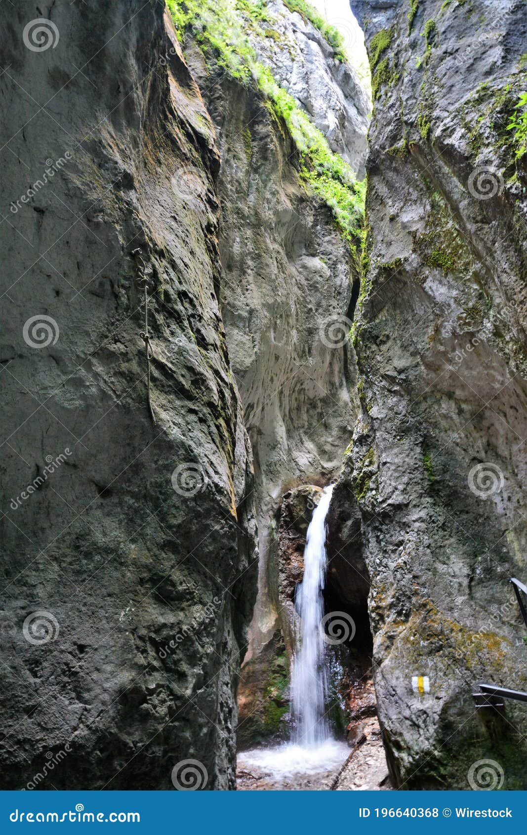 The seven-stair canyon editorial stock photo. Image of waterfall ...