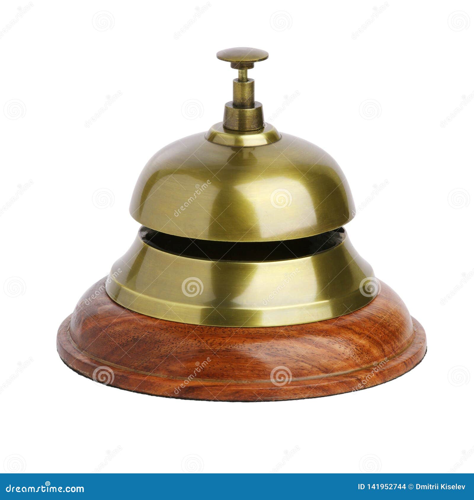 Brass bell for concierge stock photo. Image of convene - 141952744