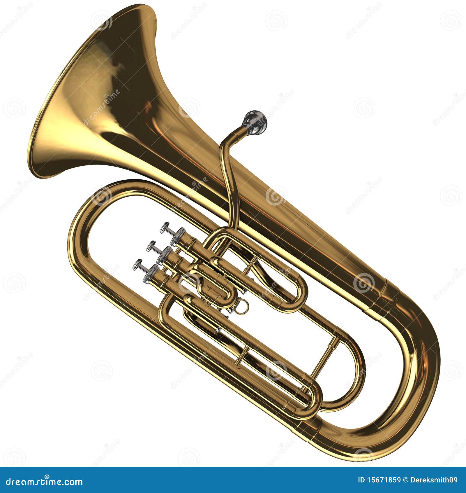 Marching Baritone Clipart
