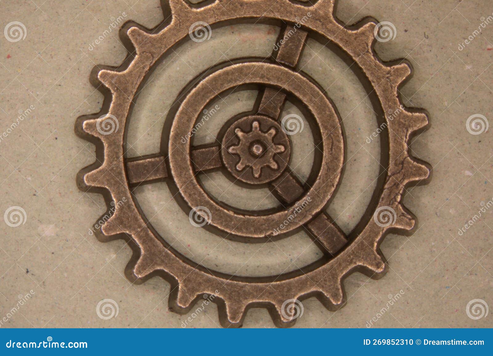 Brass Gears are Interlocked Stock Photo - Image of gear, interlocked ...